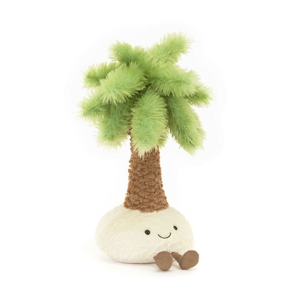Palm Tree Plush Toy – 34 cm, Tropical Stuffed Plant Plush, Soft ...